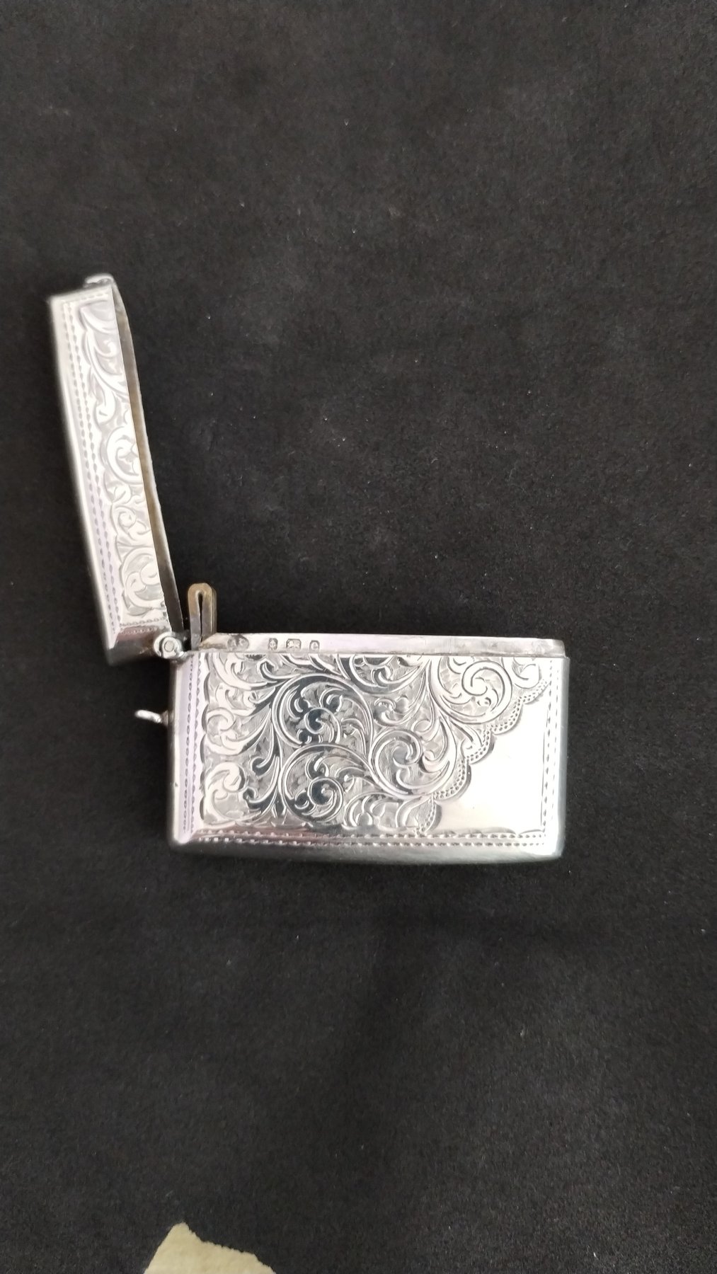 Vesta case - .925 silver - Arthur Cook, Birmingham - - Catawiki