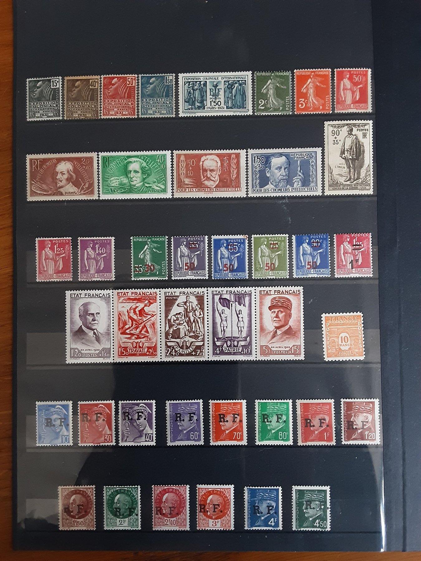 France 1907/1959 - Set of stamps between 1907 and 1959 Nos. - Catawiki