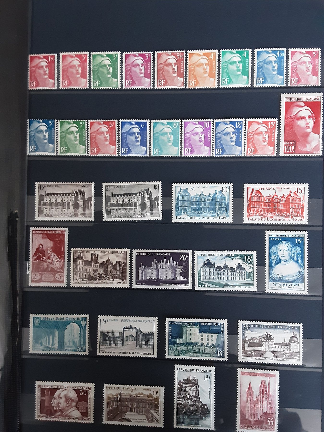 France 1907/1959 - Set of stamps between 1907 and 1959 Nos. - Catawiki