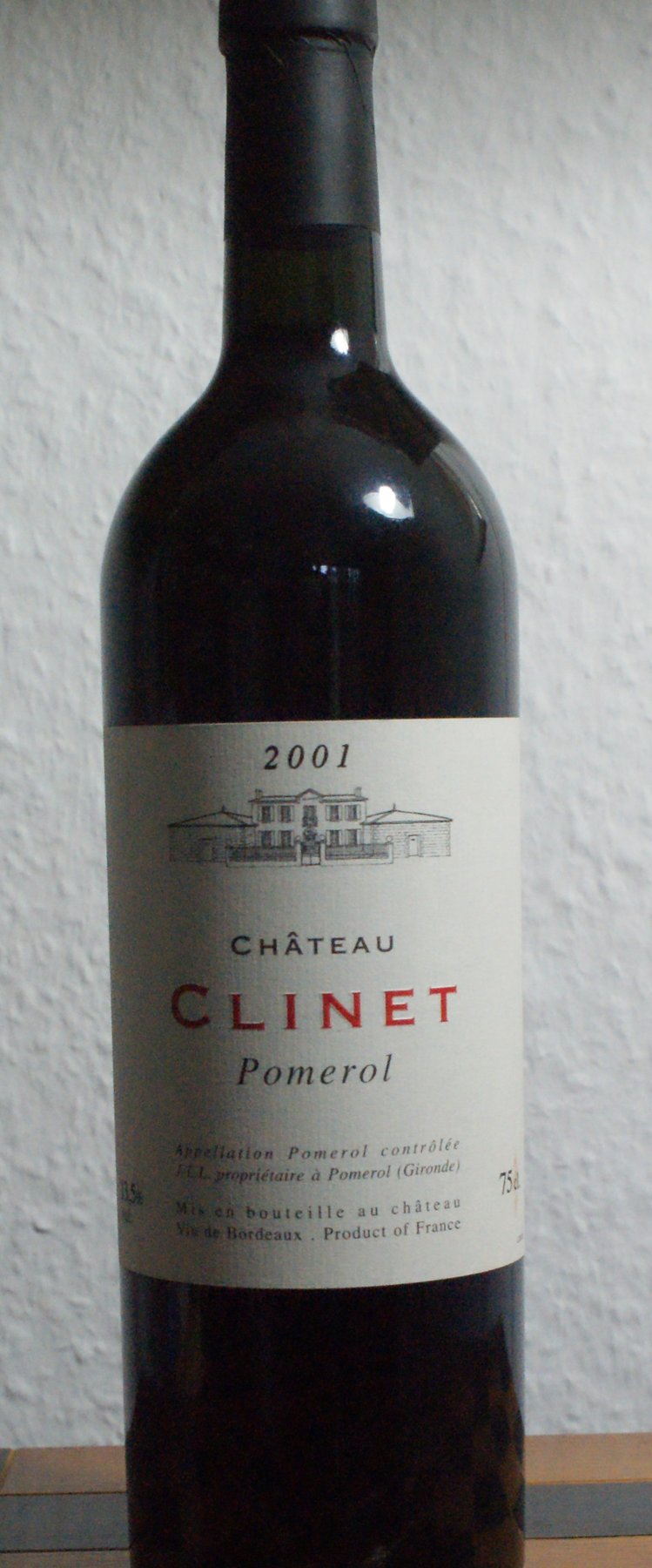 2001 Château Clinet - Pomerol - 1 Bottle (0.7L) - Catawiki