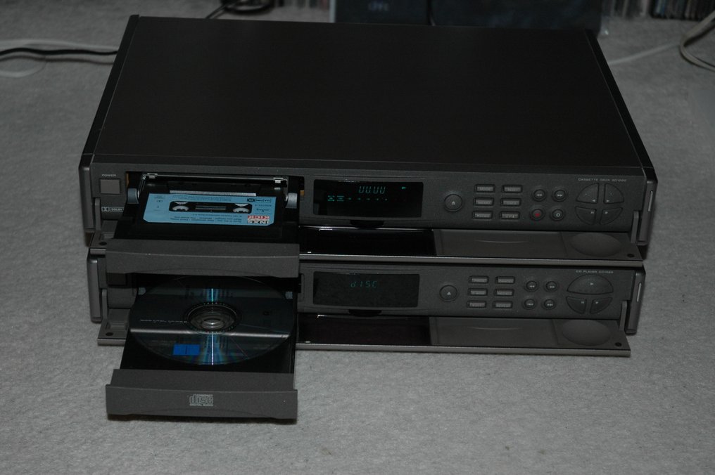 Marantz- cd player CD1020 - tape deck SD1020 - slim line - Catawiki