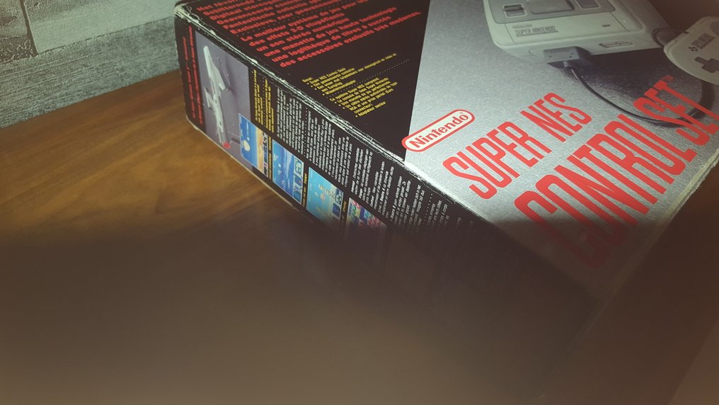 Nintendo Super NES Control Set, complete in box - Catawiki