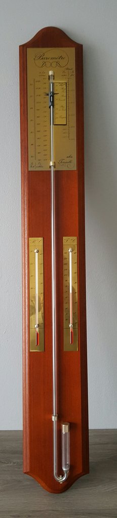 Ancient barometer, according to Torricelli, barometer with - Catawiki