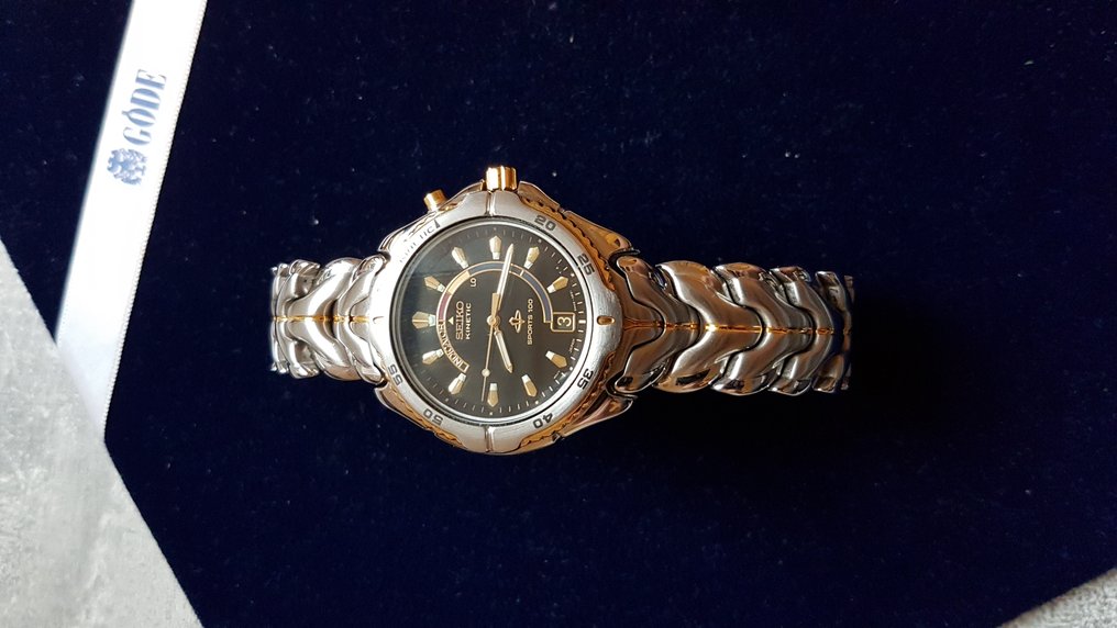 SEIKO Kinetic ref: 5m42 OB09 A4 – circa 1995 - Catawiki