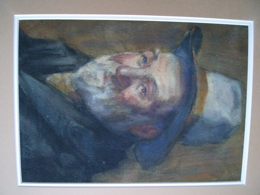 Pieter Cornelis Kramer (1879-1940) – 'Man with hat" - Catawiki