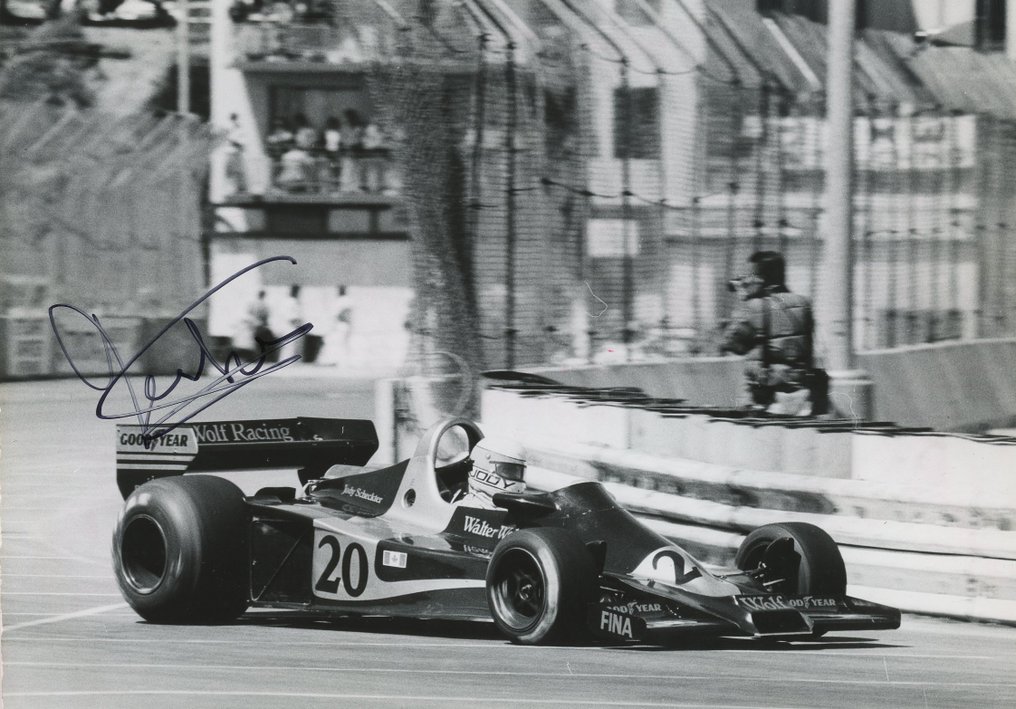 Wolf - Formula One - Jody Scheckter - 1977 - Photograph - Catawiki