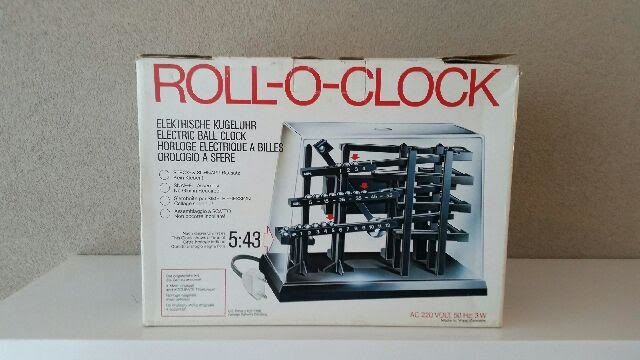Roll O Clock / ball clock including original packaging, - Catawiki