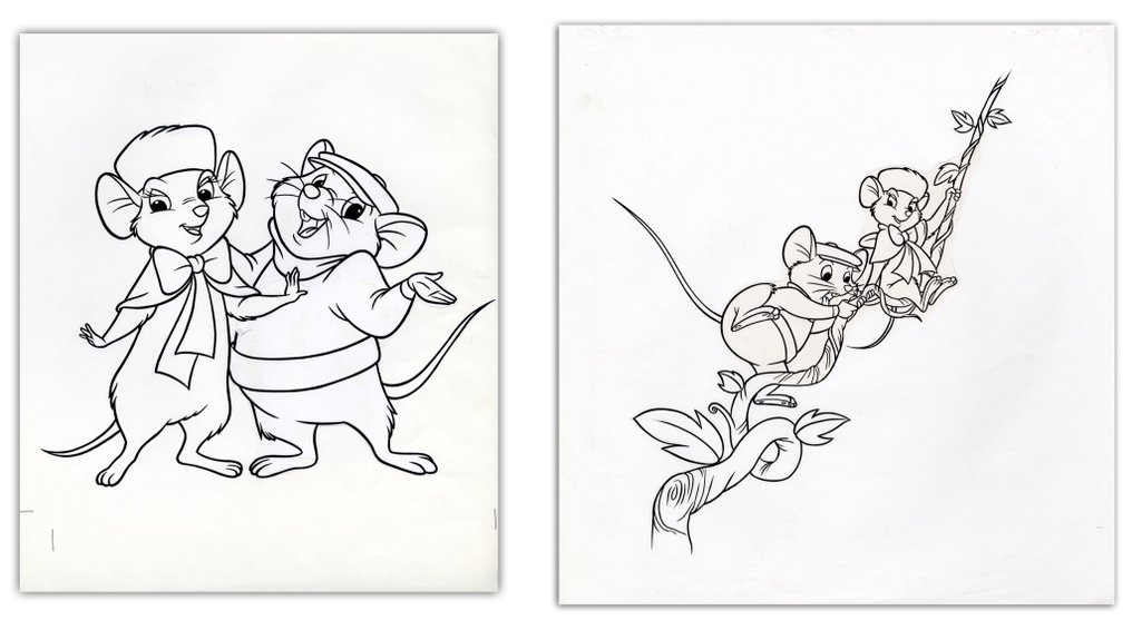 The Rescuers Coloring Pages