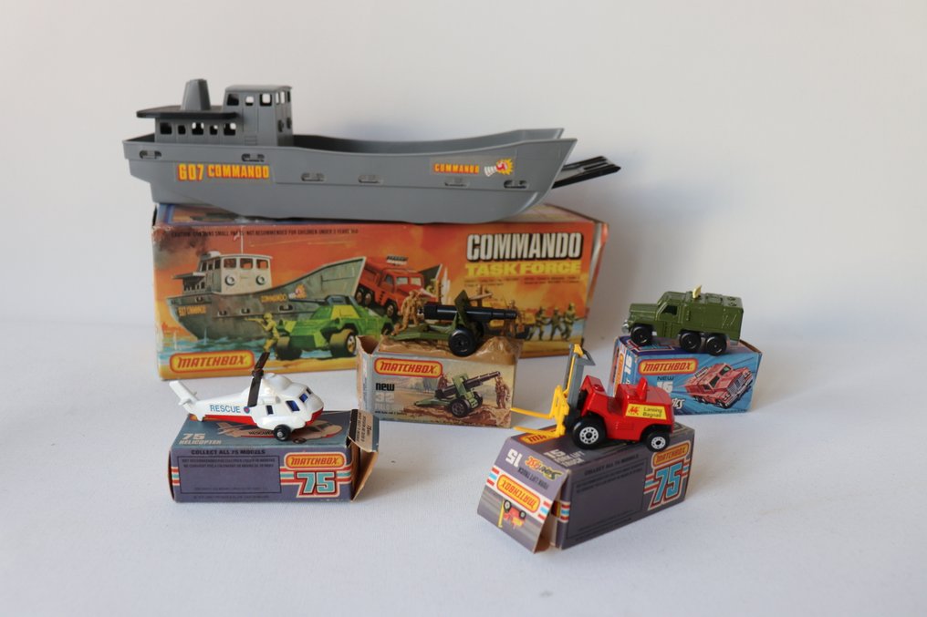 Matchbox - 1:64 - Ferry Boat - Comando Task Force - Catawiki