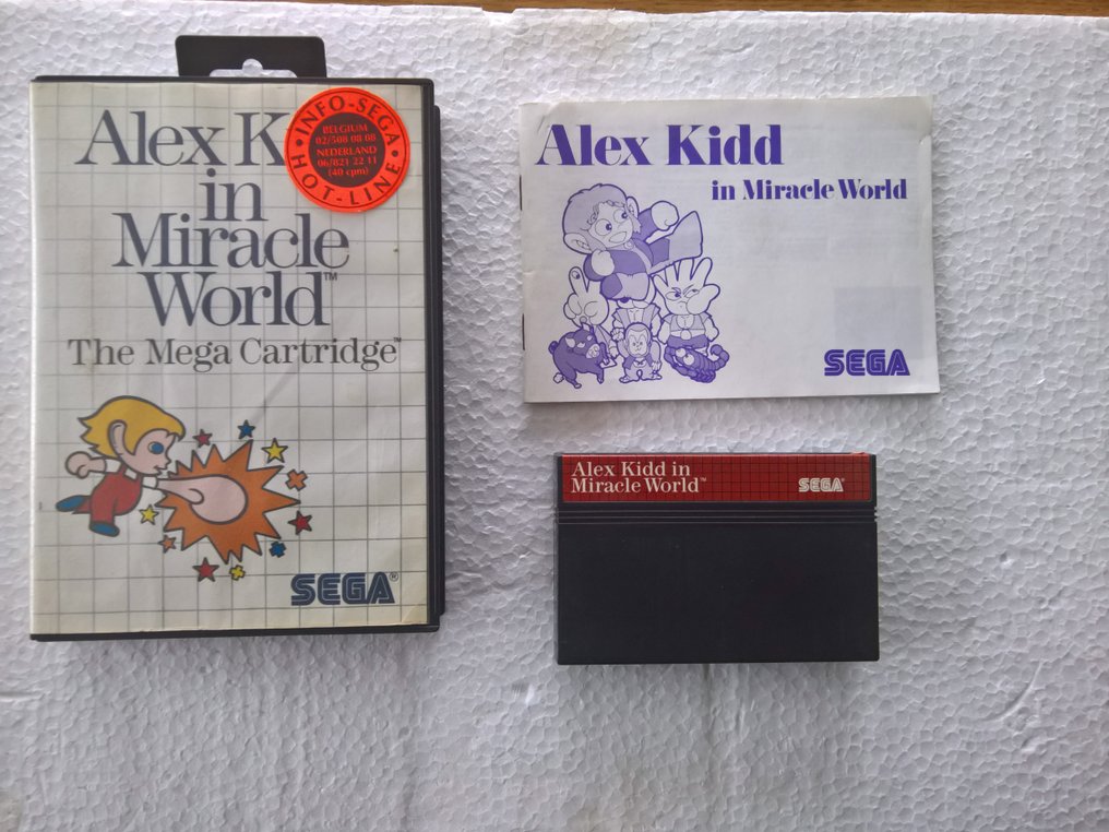 Sega Master System - Console with games - In original box - Catawiki