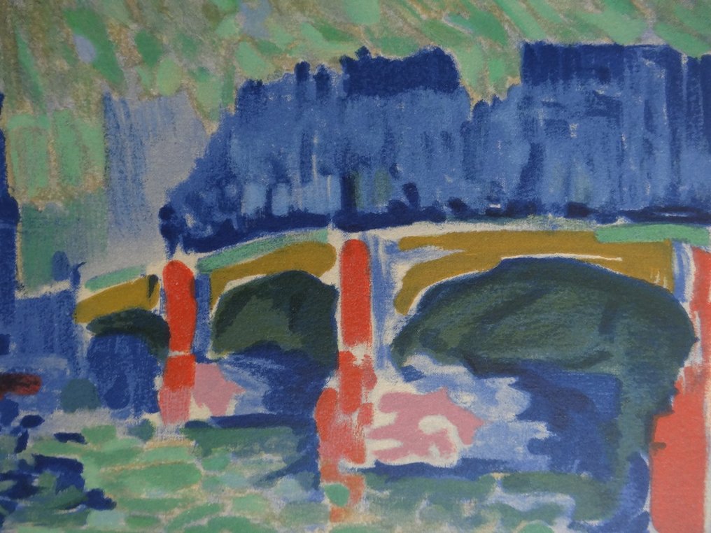 André Derain (1880-1954) - Londres : La Tamise et Big Ben - Catawiki