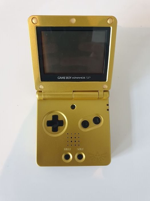 Nintendo Game boy Advance SP GBA Console, with new ZELDA LINK Housing ...