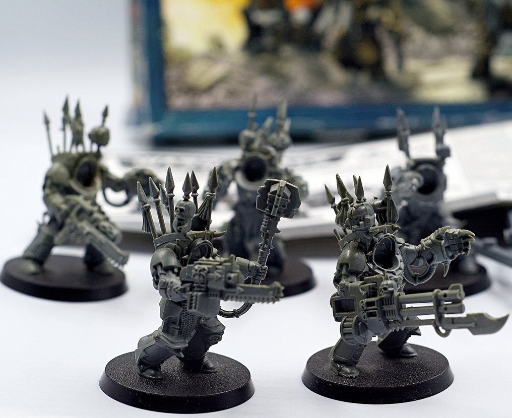 Games Workshop - Citadel - Warhammer 40K- Chaos Terminators - Catawiki