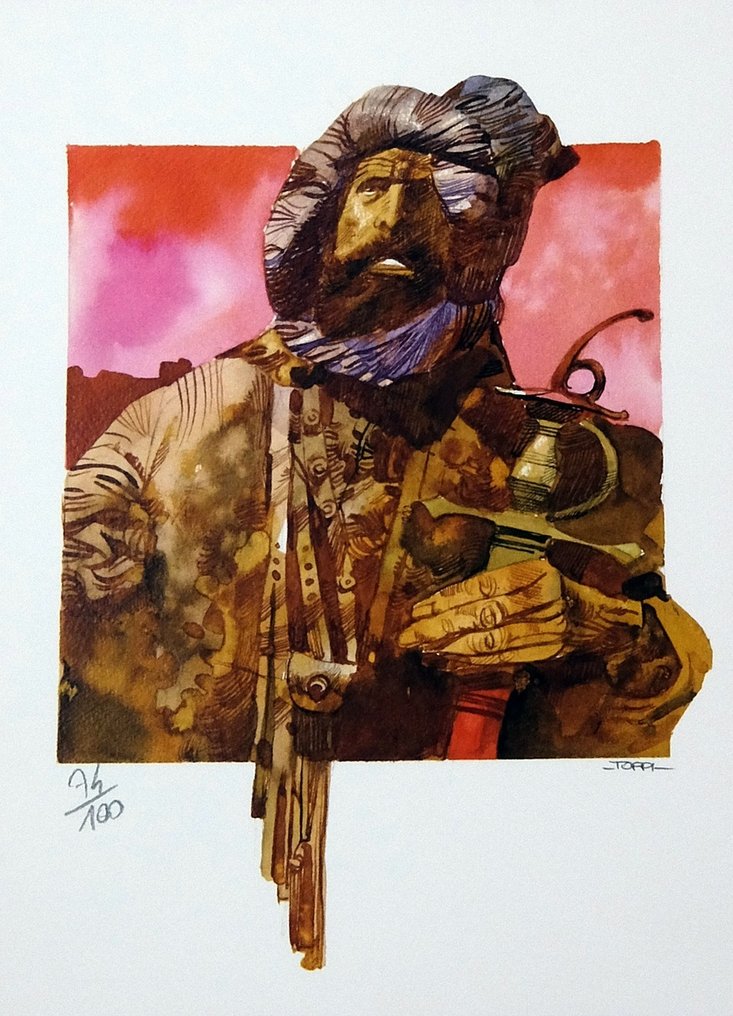 Sergio Toppi - artbook "Il Collezionista 3, La Lacrima di Timur Leng ...