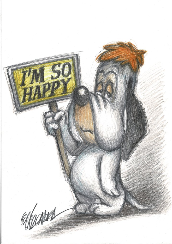 Droopy Dog Im So Happy