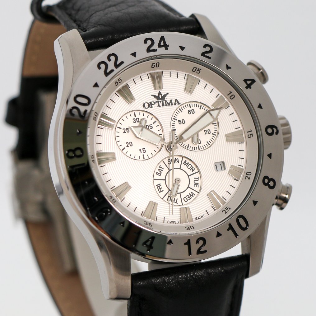 OPTIMA - Swiss Chronograph - OSC333-SL-1 - No Reserve Price - Men ...