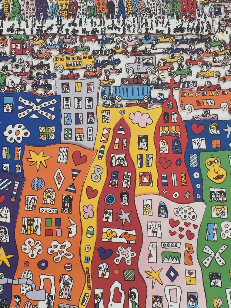 James Rizzi (after) - It's so hard to be a saint when you - Catawiki