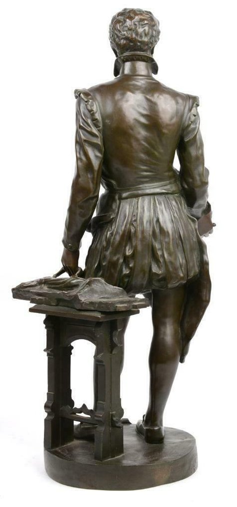 Isidore de Rudder (1855 – 1943) - Sculpture, André Vesale (Andreas ...