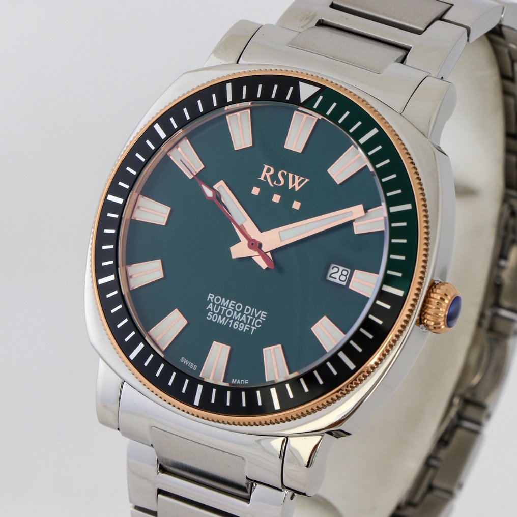 RSW - Automatic Swiss Watch - RSWA117-SR-12 - NO RESERVE PRICE - Men ...