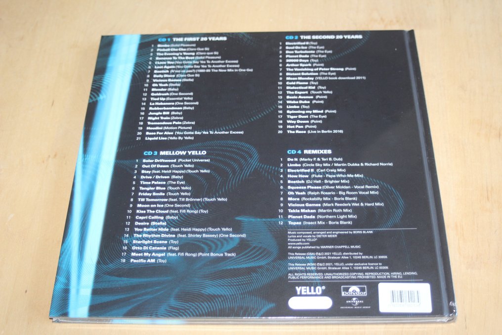 Yello - Yell40 Years - Coffret CD - 2021 - Catawiki