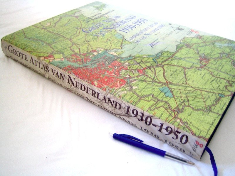 Pays-Bas, Atlas - les Pays-Bas; K.N.A.G. - Grote Atlas van Nederland ...
