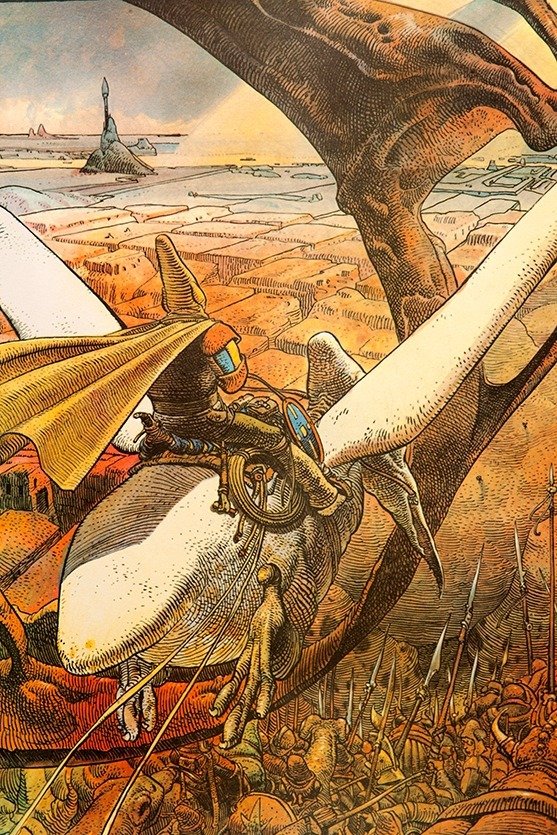Moebius - 1 Offset Print - Arzak - 1979 - Catawiki