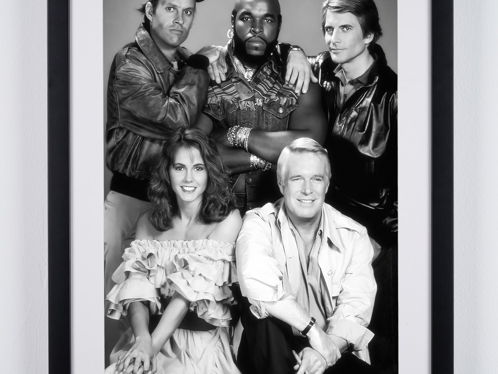 The A-Team - Season 1 Cast - Hannibal, Face, Murdock, B.A & Amy ...