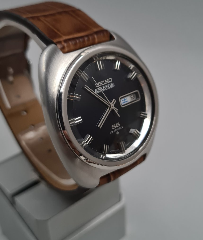 Seiko - Men - 5 Actus Jumbo 6106-8450 (1969) - Catawiki