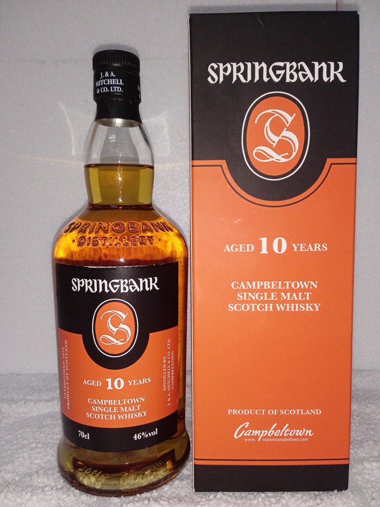 Springbank 10 years old - Original bottling - b. 2019 - - Catawiki