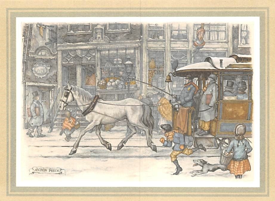 Anton Pieck - Greeting cards, clippings and others by - Catawiki