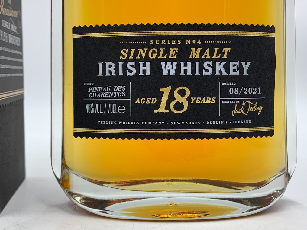 Teeling 18 years old Renaissance Series no. 4 - b. 2021 - - Catawiki