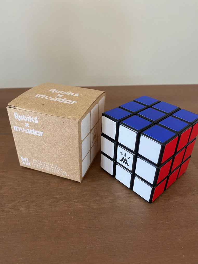 Invader (1969) - Rubik’s cube x Invader - Catawiki
