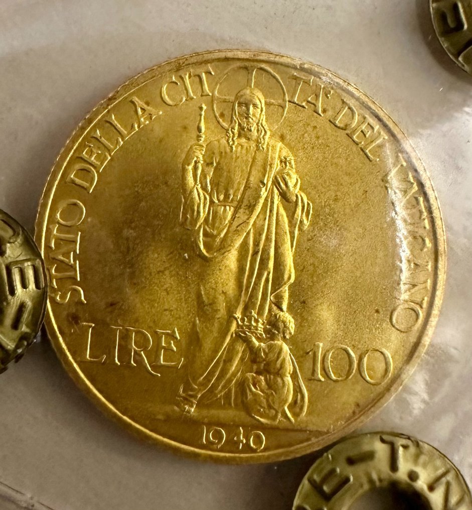 Vatican. Pio XII (1939-1958). 100 Lire 1940 - Catawiki