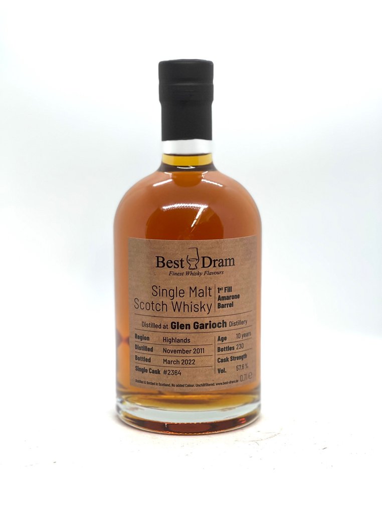 Glen Garioch 2011 10 years old Cask Strength - Best Dram - - Catawiki