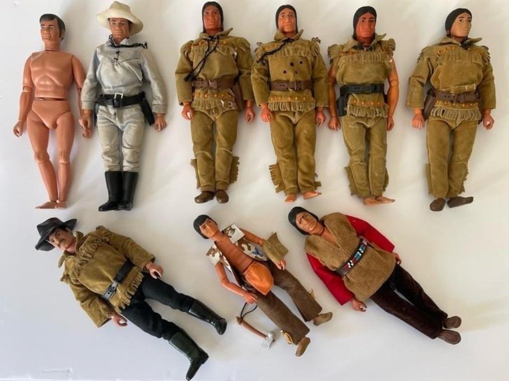 Marx Toys - The Lone Ranger Rides Again! - Doll Figures, - Catawiki