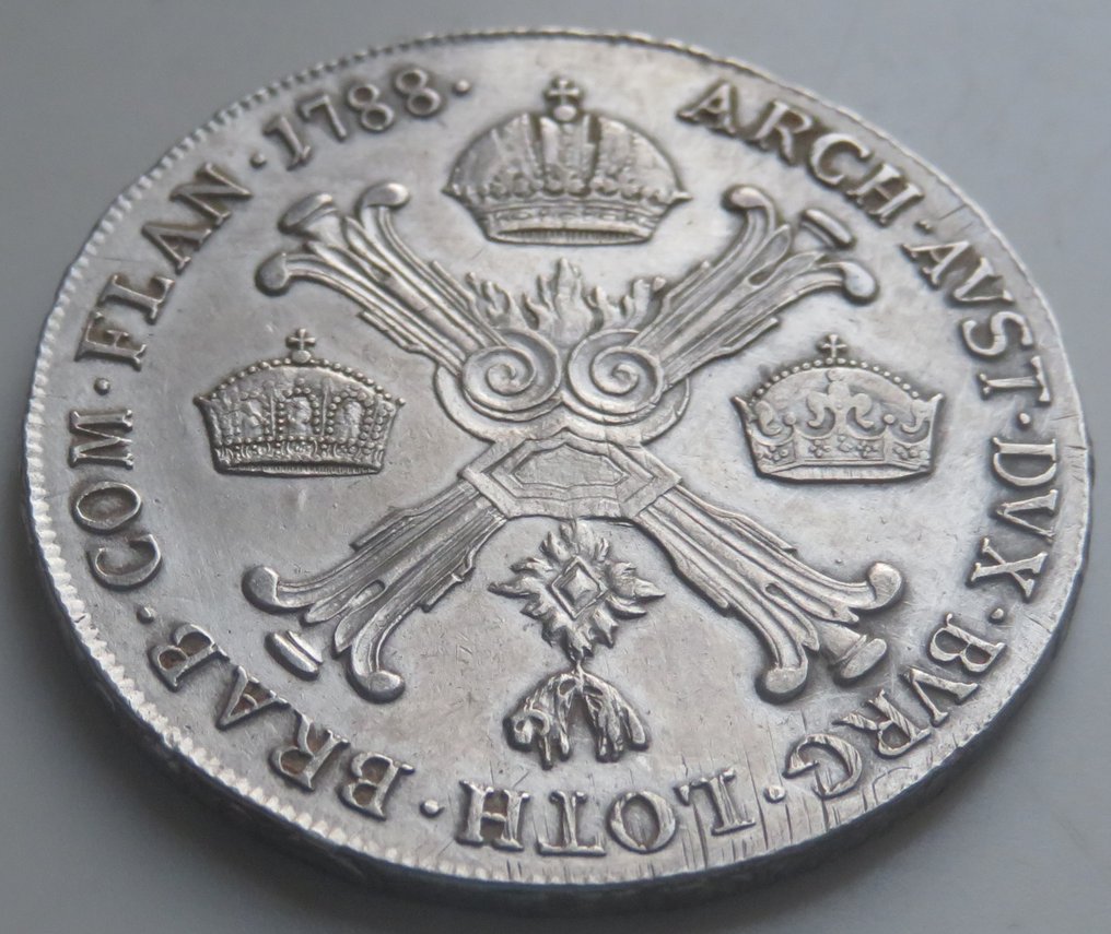 Austria. Joseph II (1765-1790). 1/2 Kronenthaler 1788-A, - Catawiki