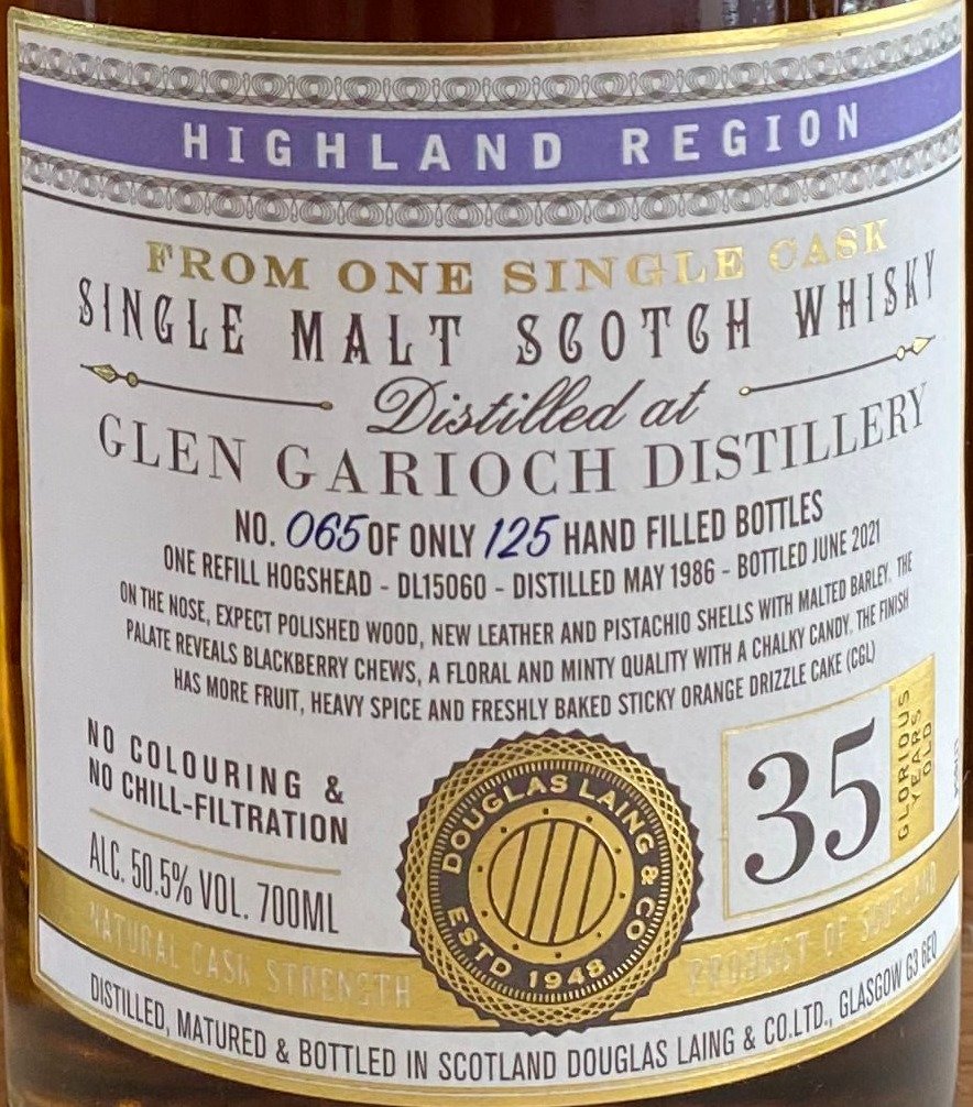 Glen Garioch 1986 35 years old XOP - Xtra Old Particular - - Catawiki
