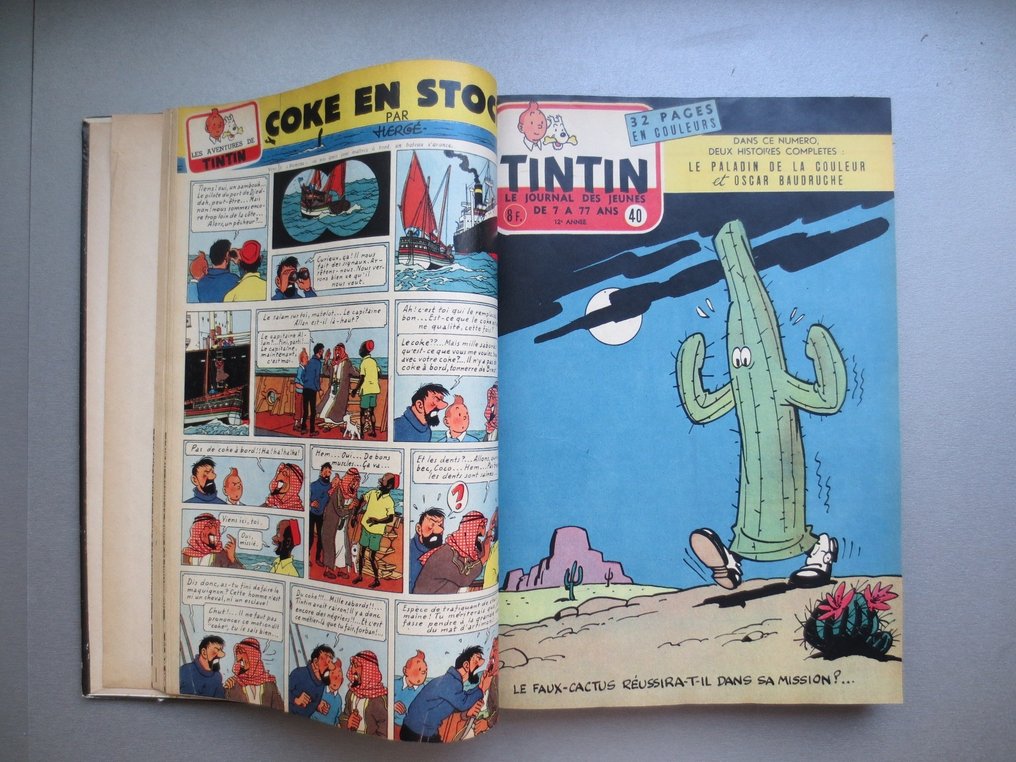 Tintin (magazine) - Recueil N°37 - Hardcover - First - Catawiki