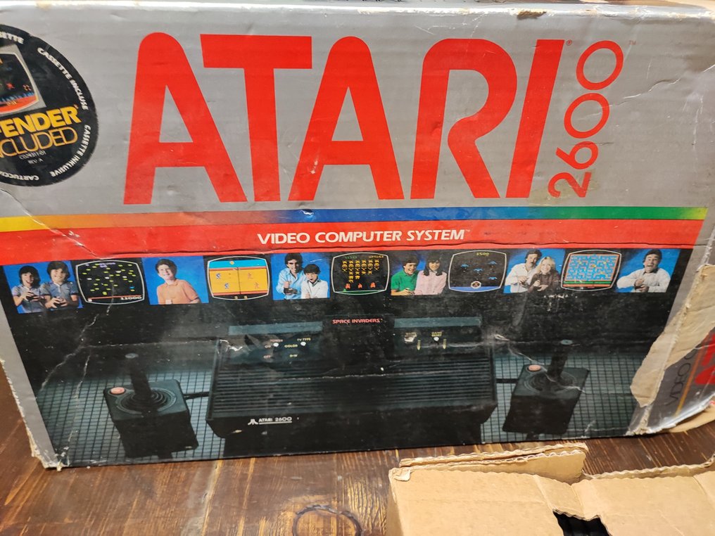 Atari - Console with games - In original box - Catawiki
