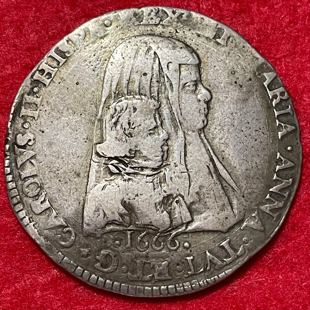 Kingdom of Spain. Carlo II di Spagna (1665-1700). Felipe o - Catawiki