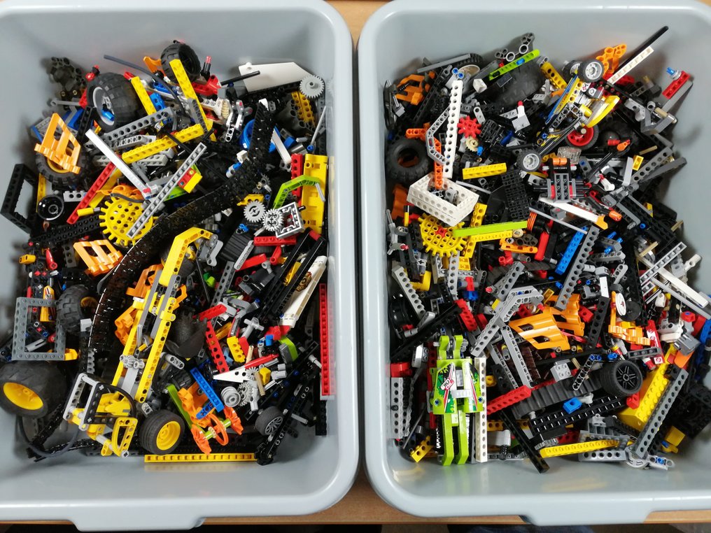 LEGO - Assorti - +/- 4.3kg Technisch Lego - 1980-1989 - Catawiki