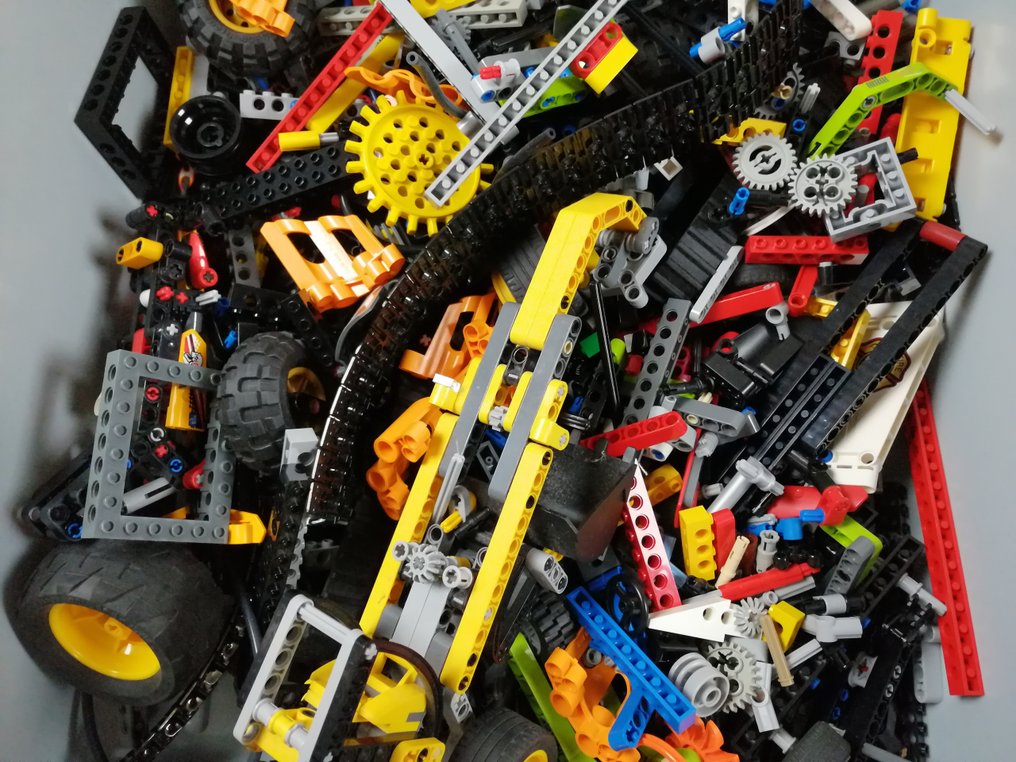 LEGO - Assorti - +/- 4.3kg Technisch Lego - 1980-1989 - Catawiki