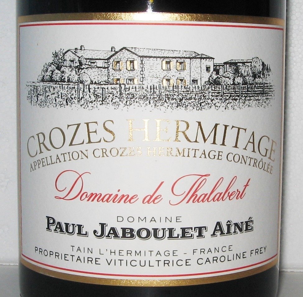 2020 Crozes-Hermitage - Domaine de Thalabert - Paul Jaboulet Ainé - Rhone - 2 Magnums (1.5L ...