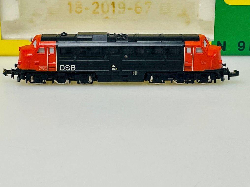 Minitrix N - 2023 - Diesel locomotive - MY 1146 - DSB - Catawiki