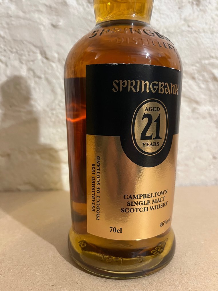 Springbank 21 Years Old Original Bottling B 2021 Catawiki