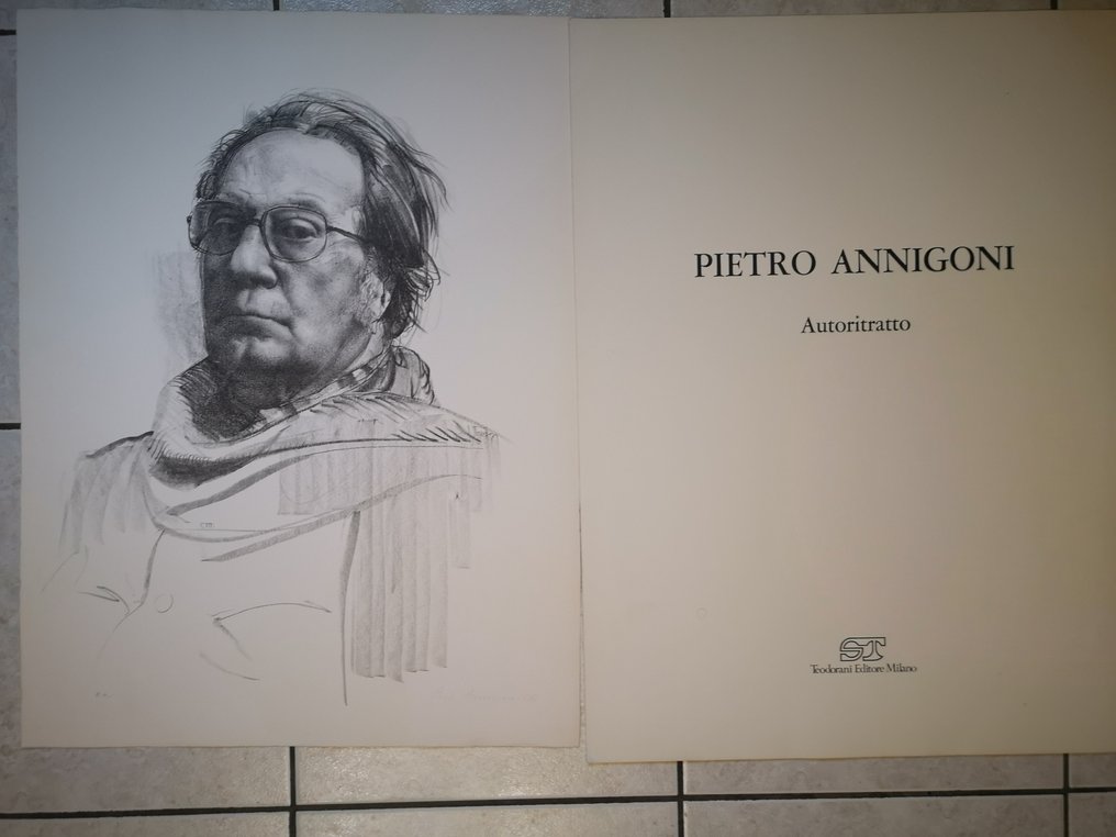 Pietro Annigoni (1910-1988) - Autoritratto - Catawiki