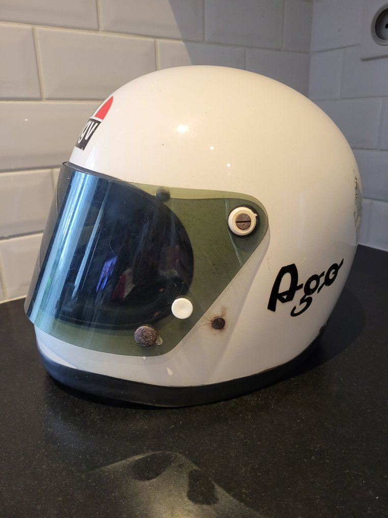 MotoGP - Giacomo Agostini - 1973 - replica helmet - Catawiki