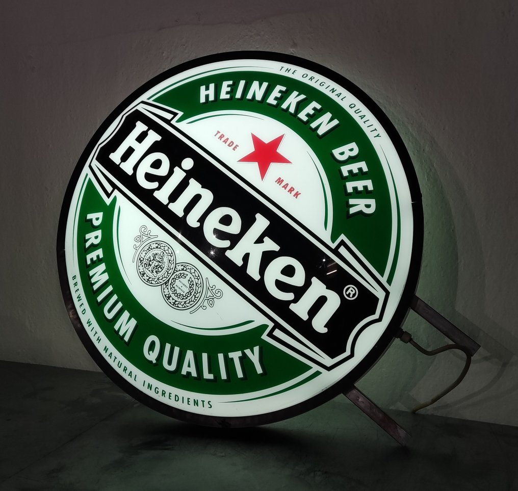 Heineken - Lighted Sign - Aluminium, Plexiglass - Catawiki