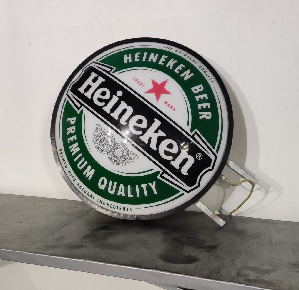 Heineken - Lighted Sign - Aluminium, Plexiglass - Catawiki