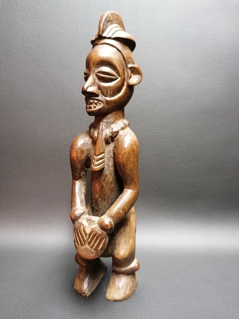Sculpture (1) - Wood - YAKA - Congo DRC - Catawiki